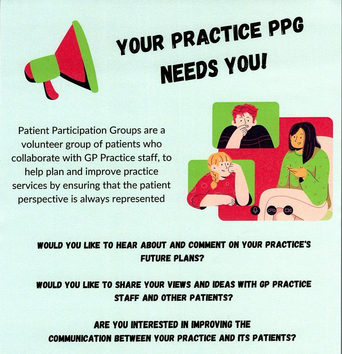 Preston Park PPG – Patient Participation Group